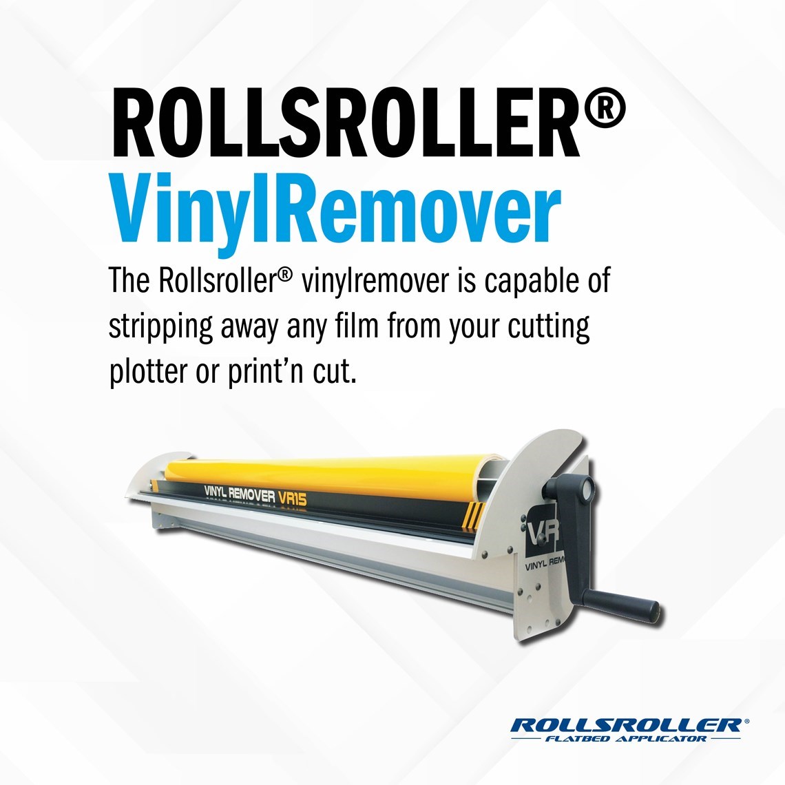 The Original Flatbed Applicator for Sign Making - ROLLSROLLER